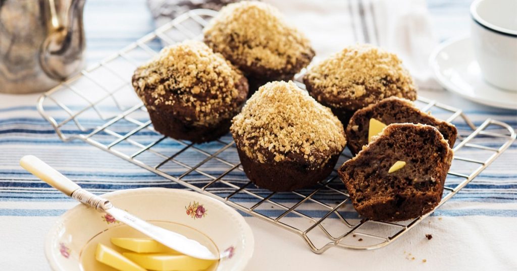 Chocolate Beetroot Muffins