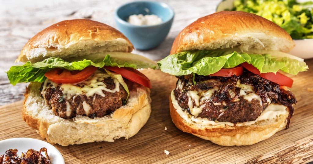 Cheesy Beef Burger
